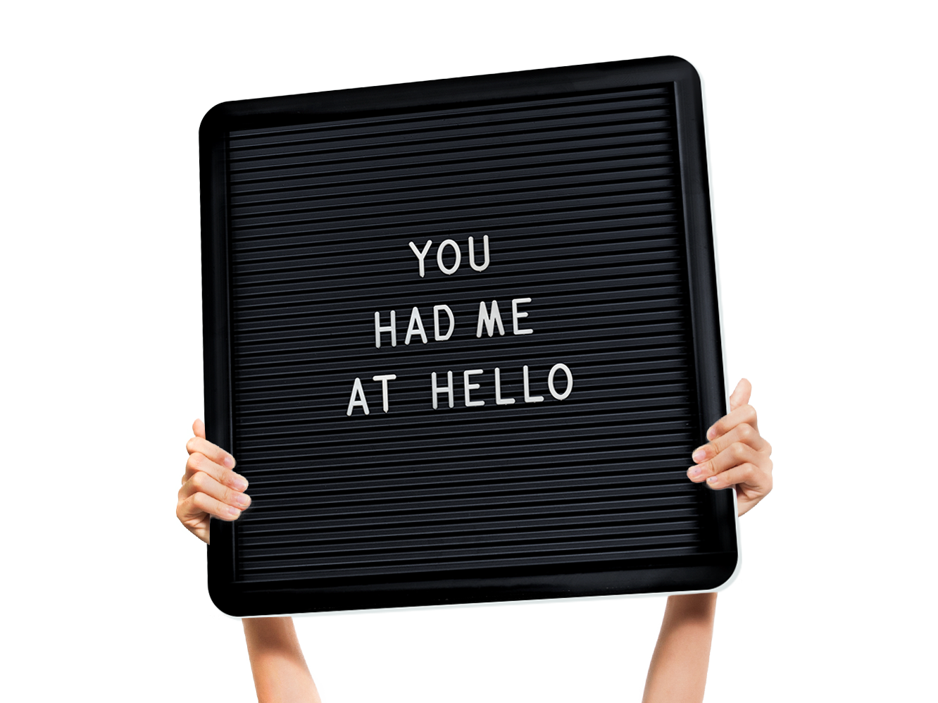 Letterboard Love — Fun Handheld Church Welcome Signs | Made in USA
