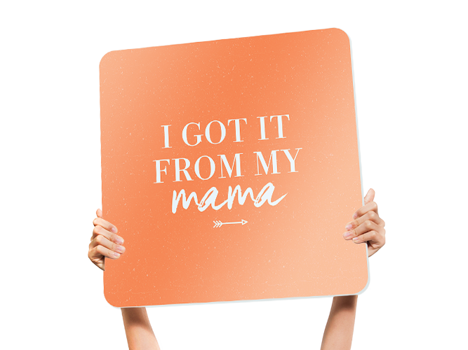 Oh Mama — Fun Handheld Church Welcome Signs | Made in USA